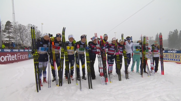 Fondo, la Norvegia domina la staffetta femminile di Ulricehamn ...